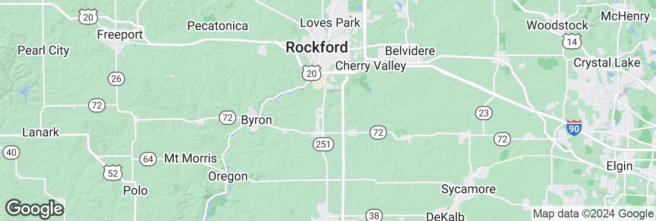 Tournament Location Map