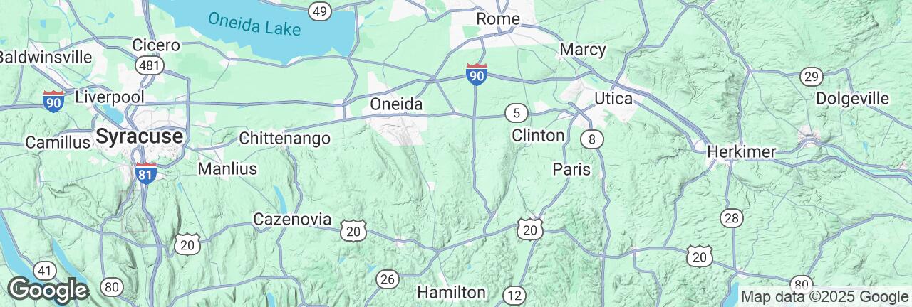 Tournament Location Map