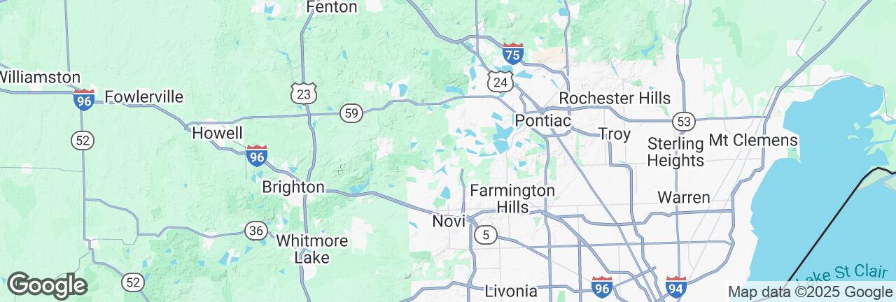 Tournament Location Map