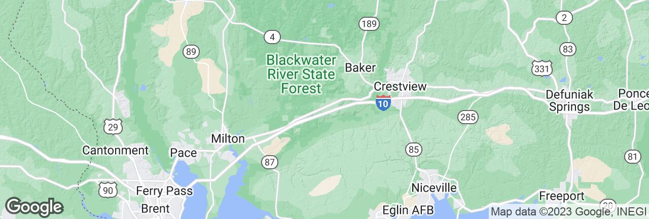 Tournament Location Map