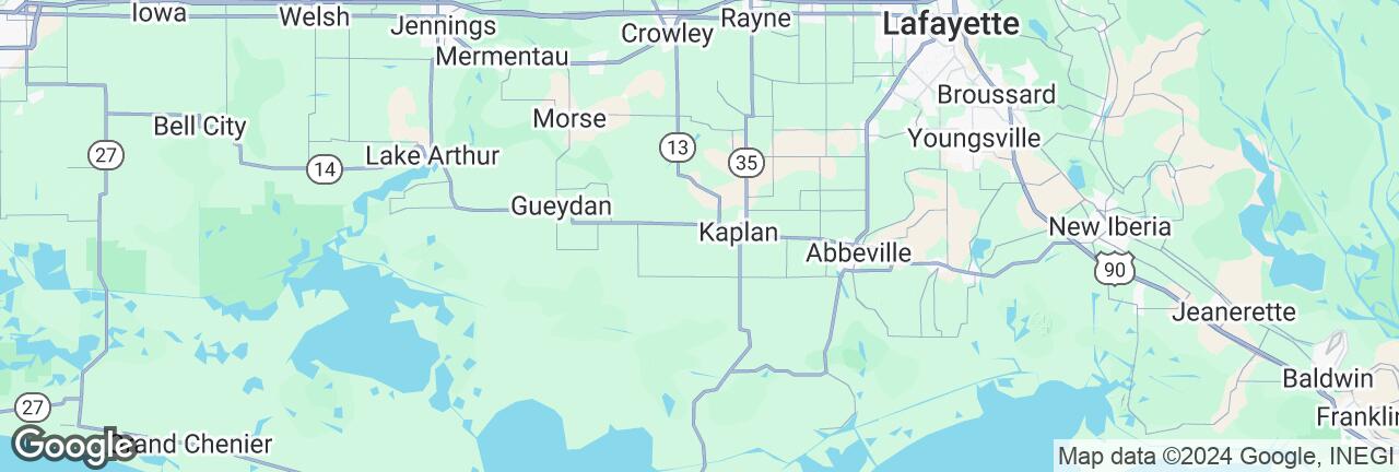 Tournament Location Map