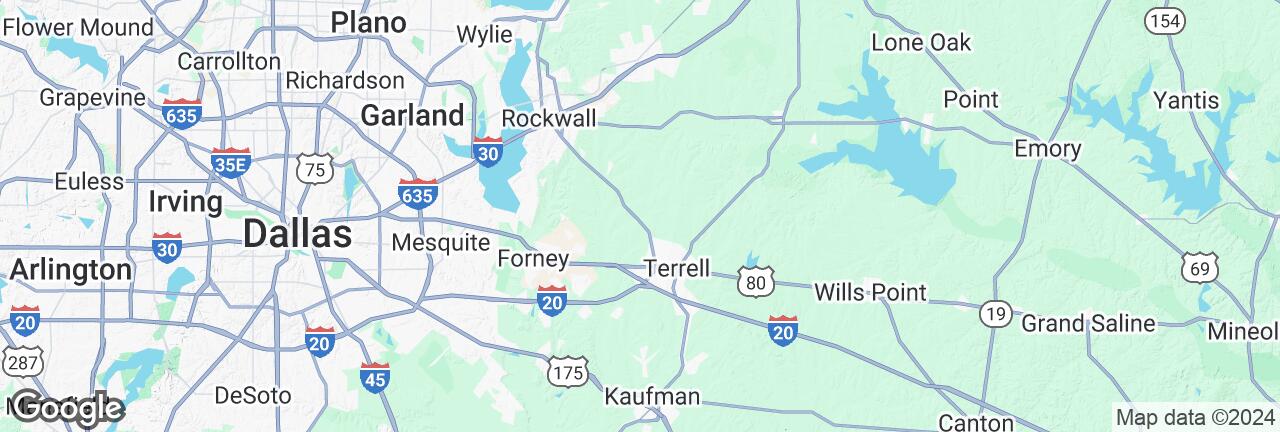 Tournament Location Map