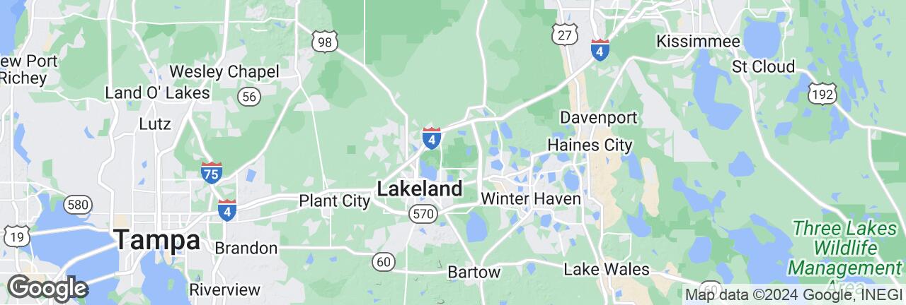 Tournament Location Map